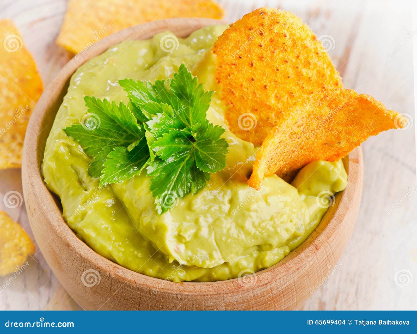 Guacamole stock photo. Image of parsley, food, tasty - 65699404