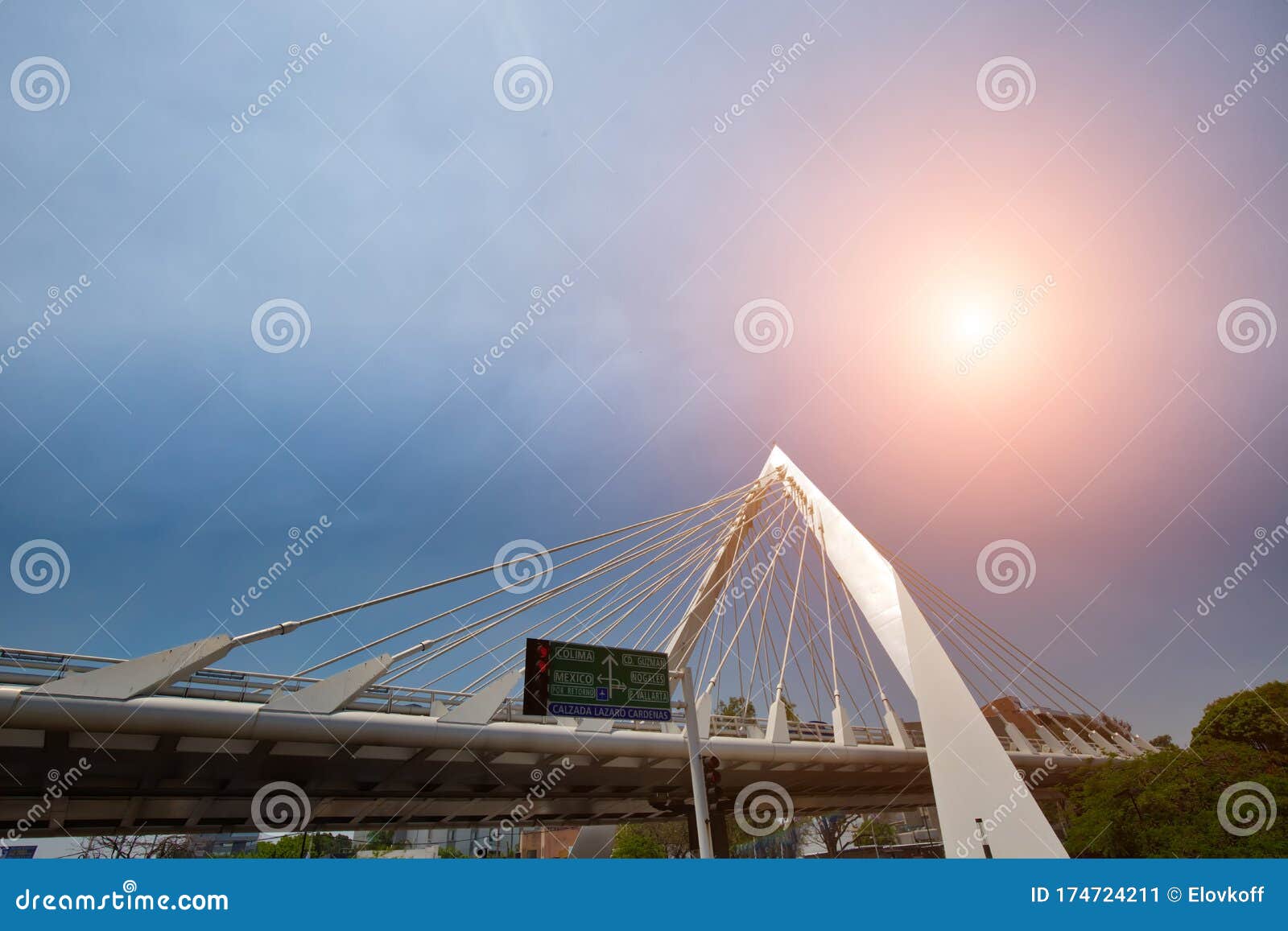 Guadalajara, Mexico, Matute Remus Bridge Stock Image - Image of ...