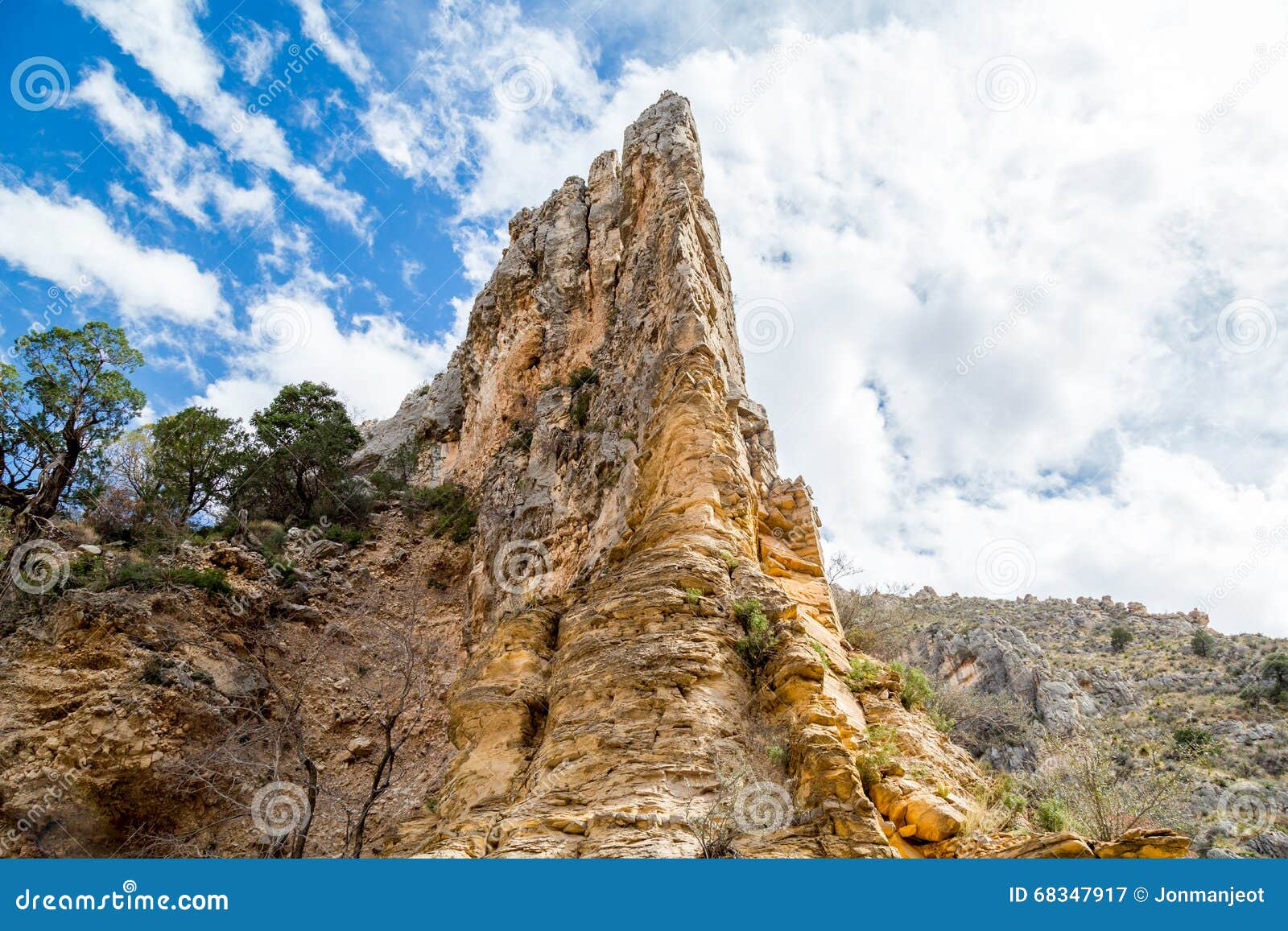 Guadalupe Mountains Texas stock image. Image of guadalupe - 68347917