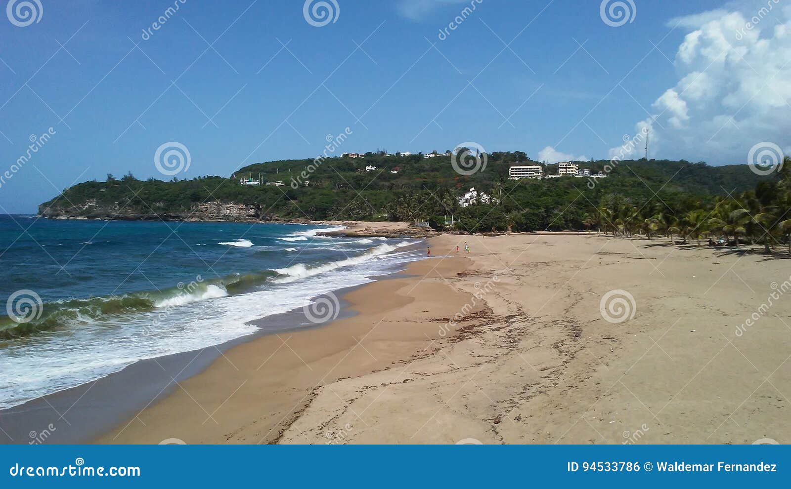 Guajataca Beach stock photo. Image of puerto, beach, rico - 94533786