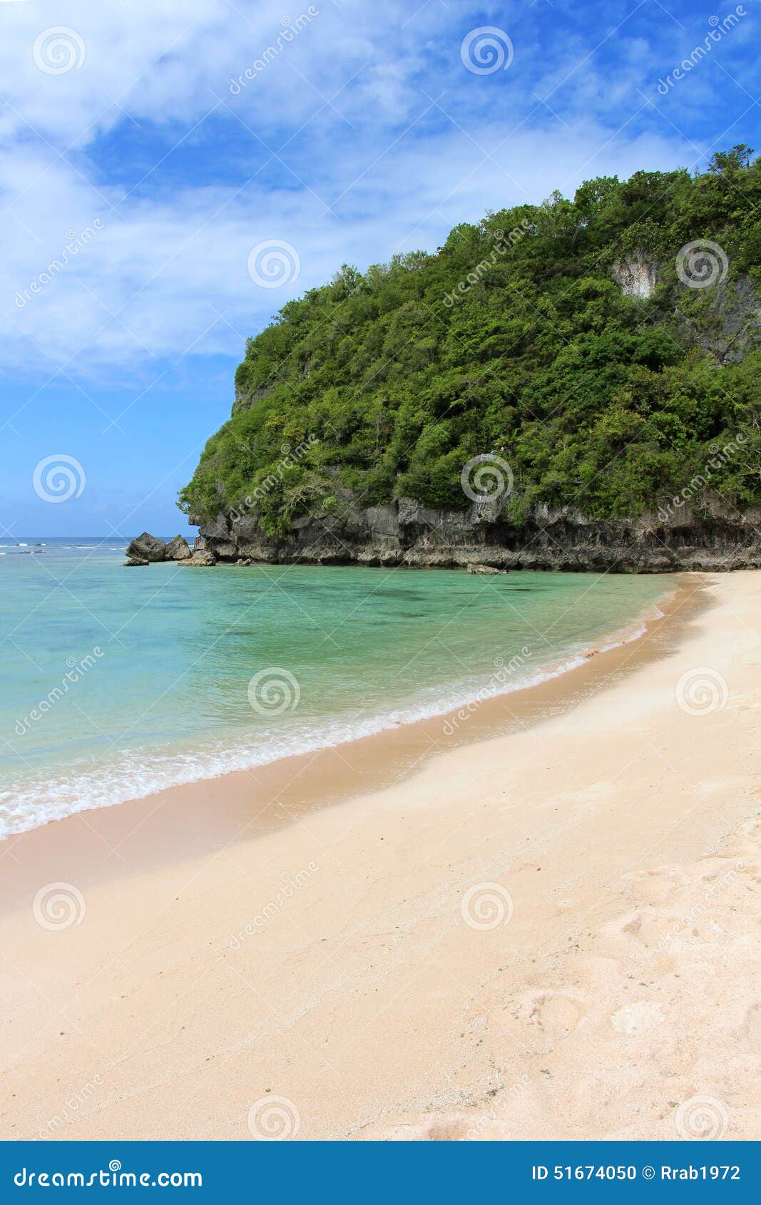 Guam Beach stock photo. Image of ocean, island, beautiful - 51674050