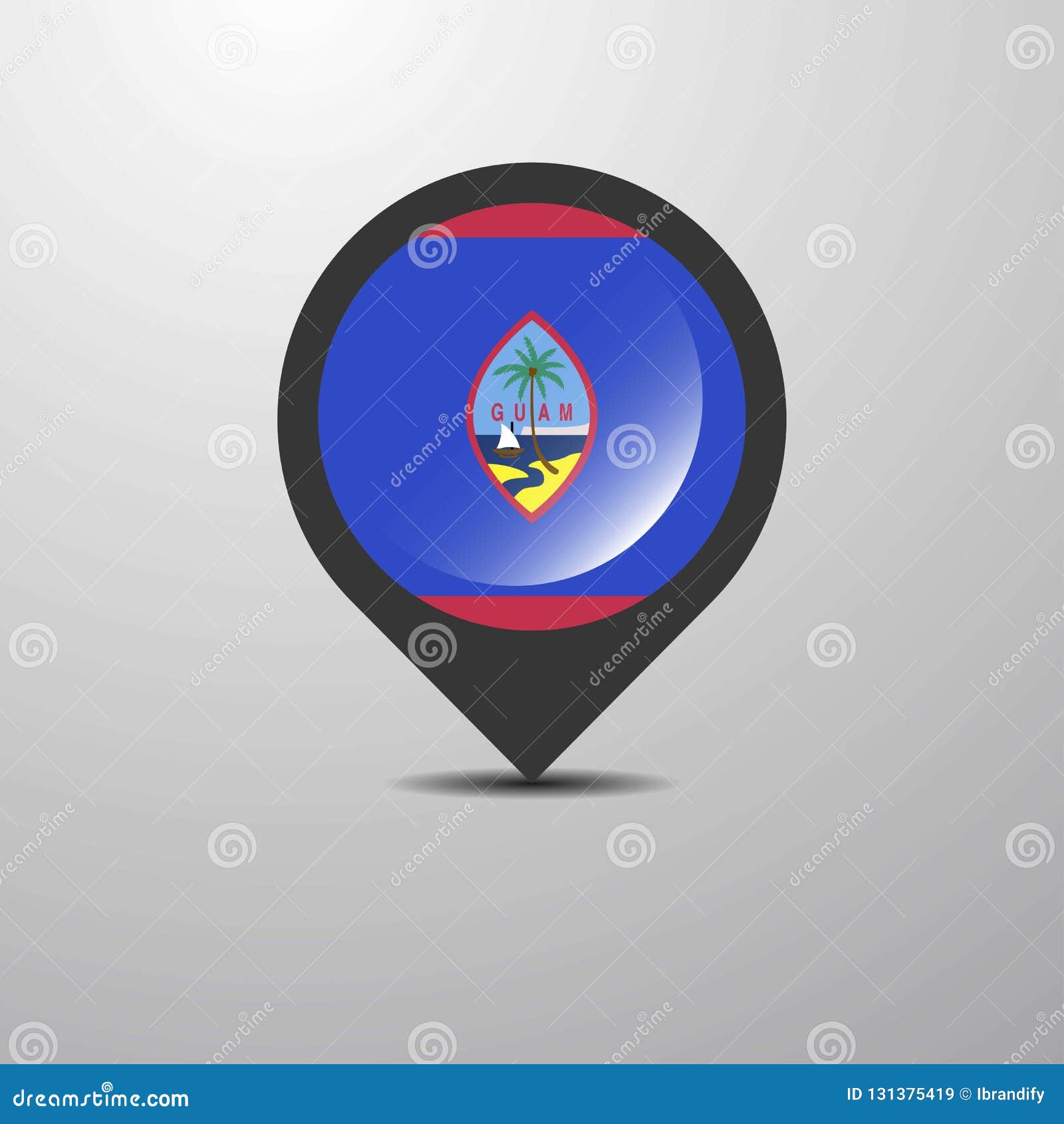 Guam Map Pin Stock Illustrations – 28 Guam Map Pin Stock Illustrations ...