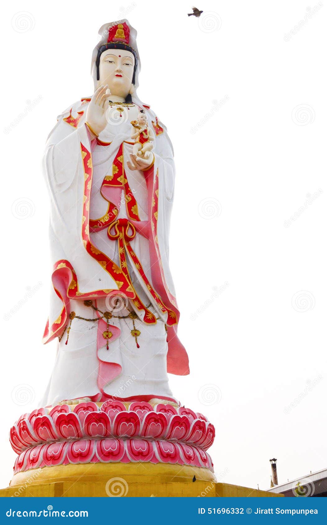 Guan yin stock photo. Image of bless, costume, biggest - 51696332
