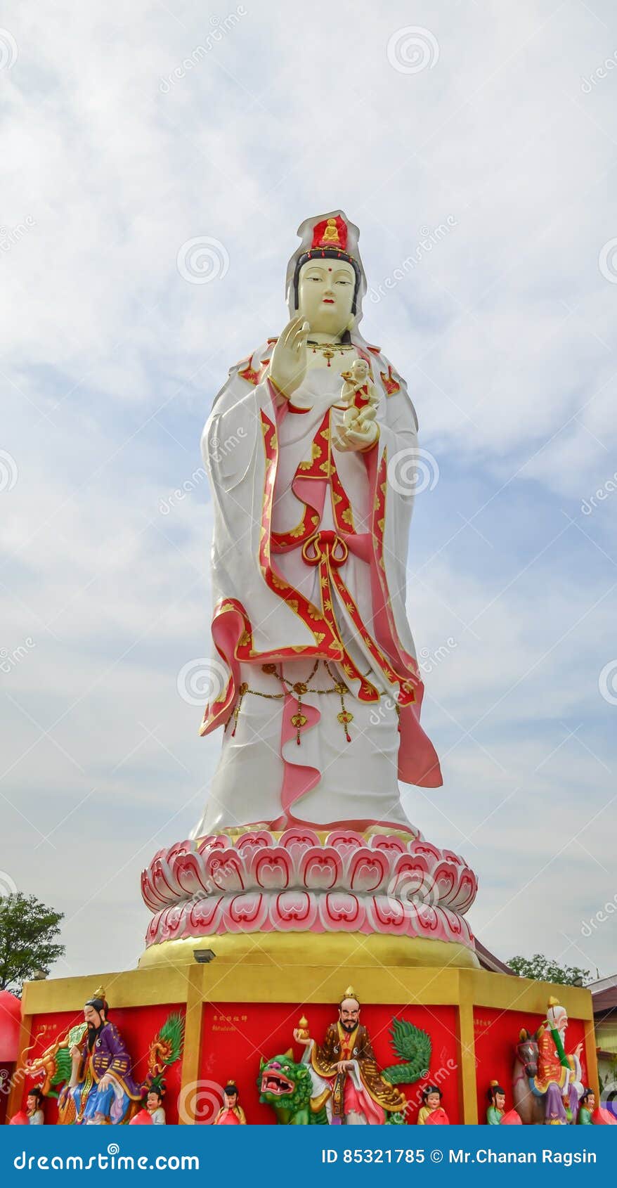 Guan Yin stock image. Image of holy, goddess, spiritual - 85321785