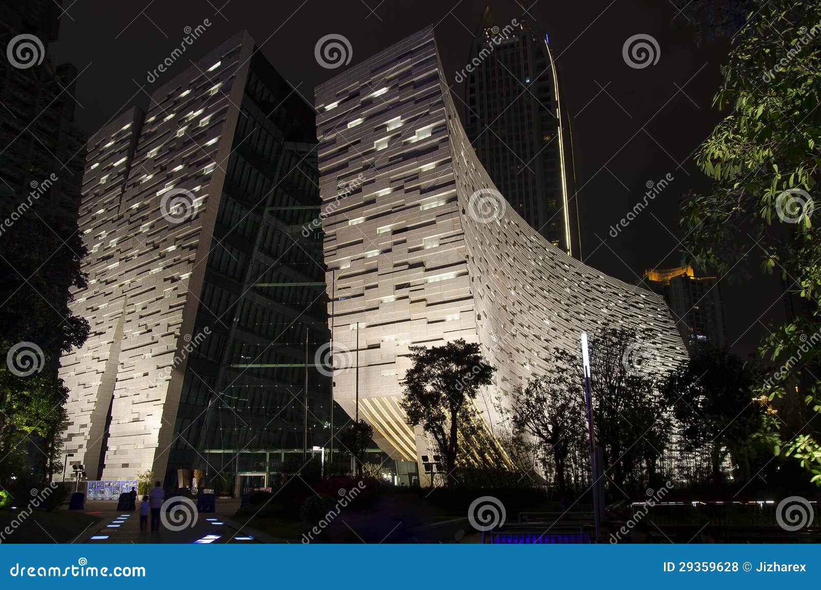 Guangzhou library editorial stock photo. Image of metro - 29359628