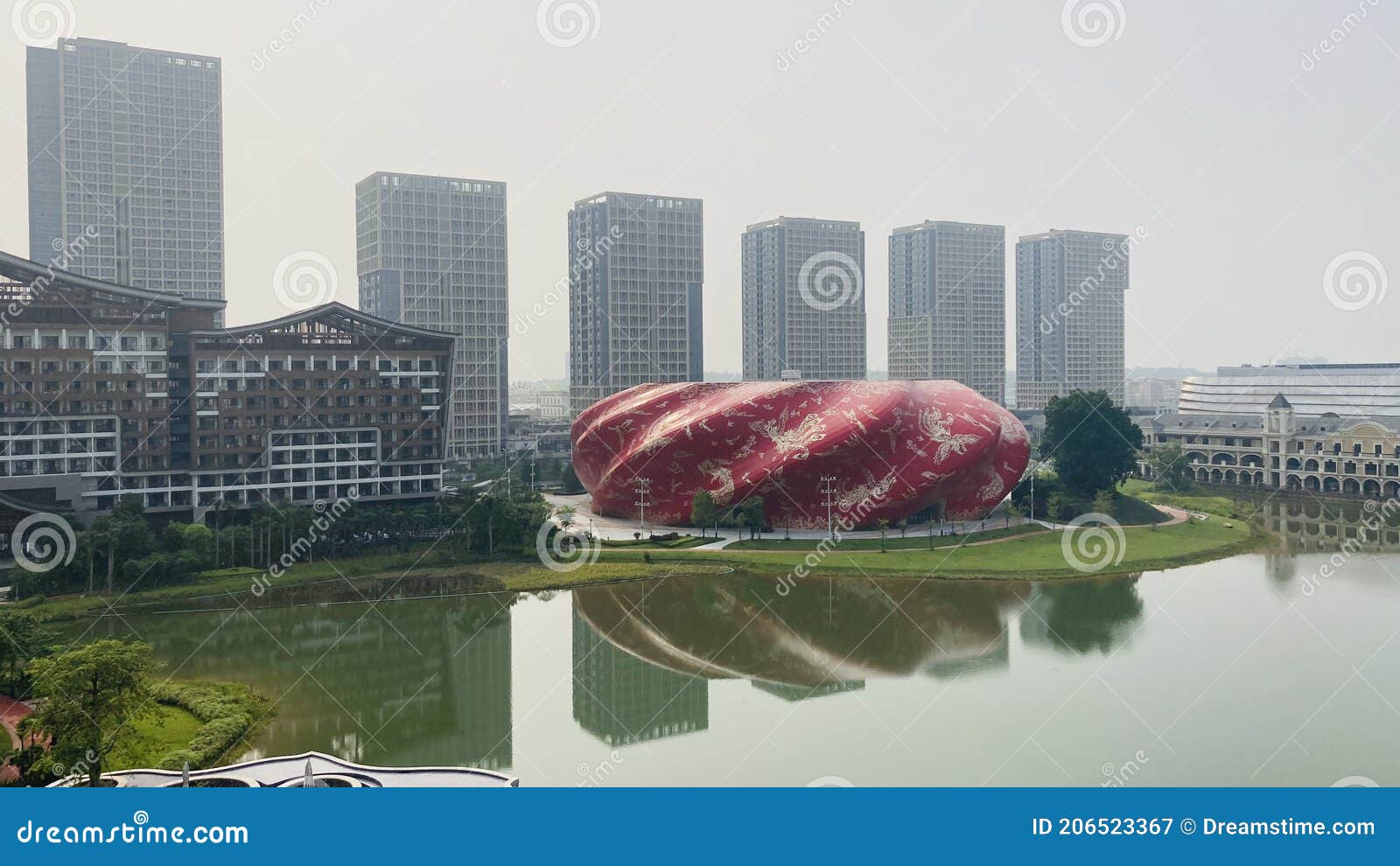 Guangzhou Sunac Resort editorial photography. Image of architecture ...