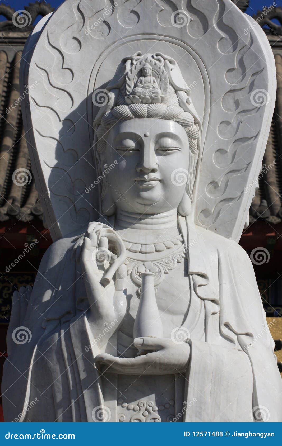 Guanyin stock photo. Image of head, scenery, artist, china - 12571488