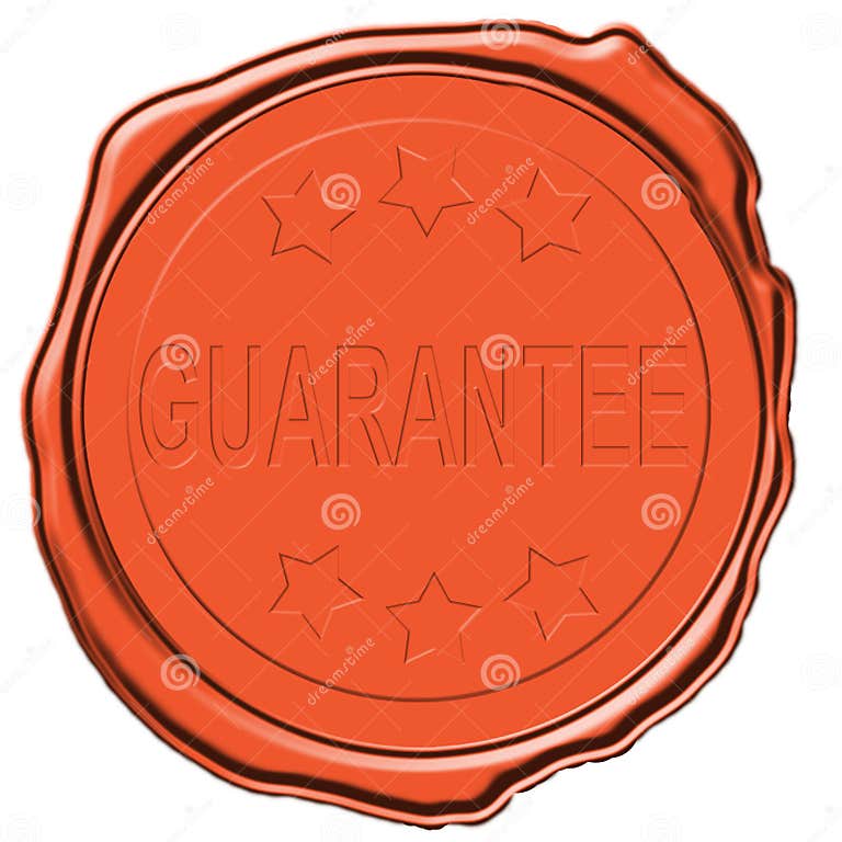Guarantee stock illustration. Illustration of label, mark - 1673142