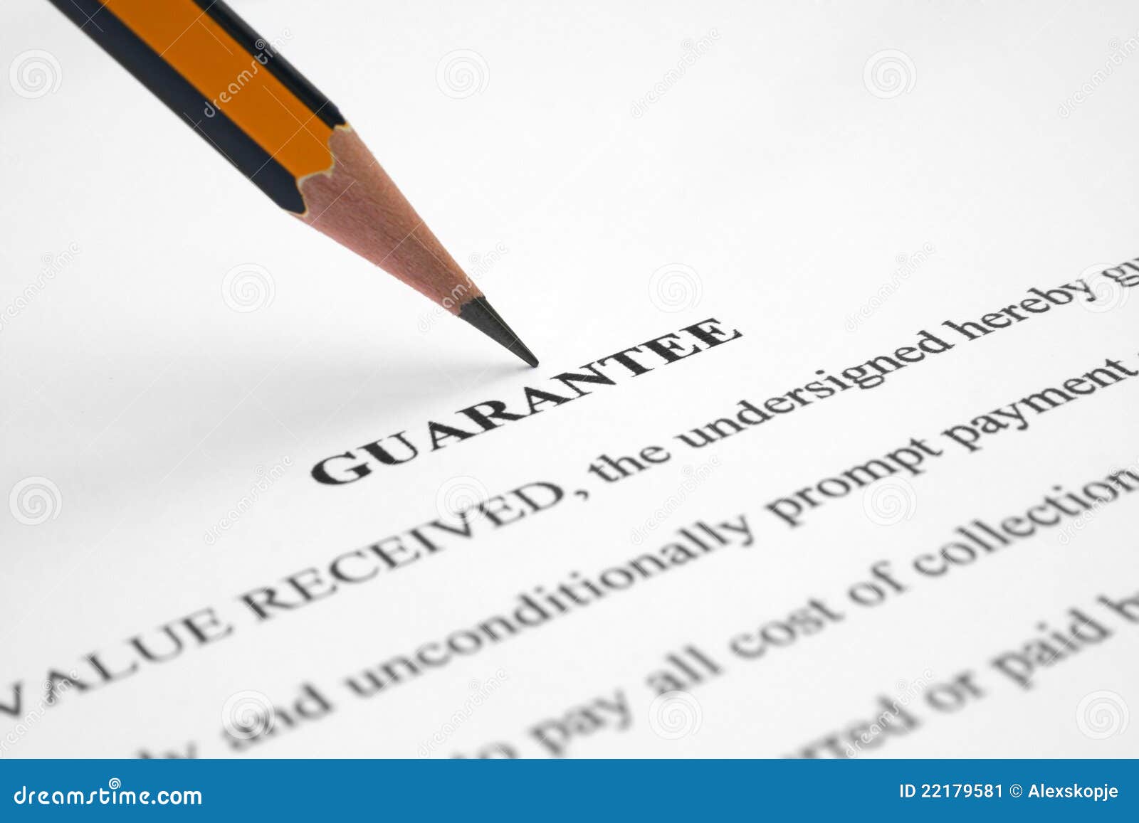 Guarantee stock image. Image of label, mail, guarantee - 22179581