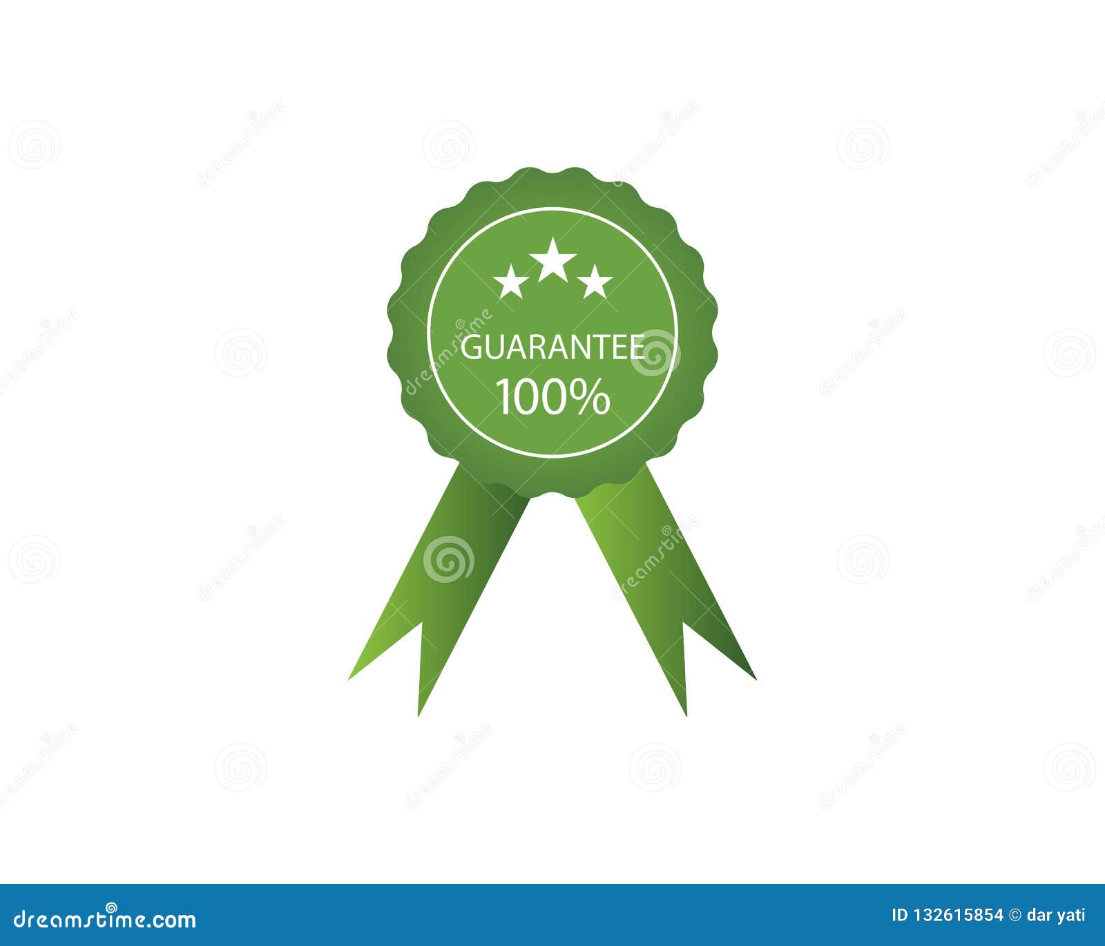 Guarantee Gold Stamp Sign Vector Stock Vector - Illustration of secure ...