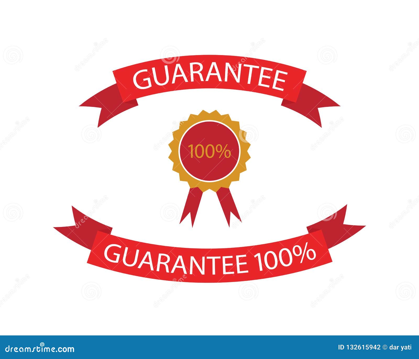 Guarantee Gold Stamp Sign Vector Stock Illustration - Illustration of ...