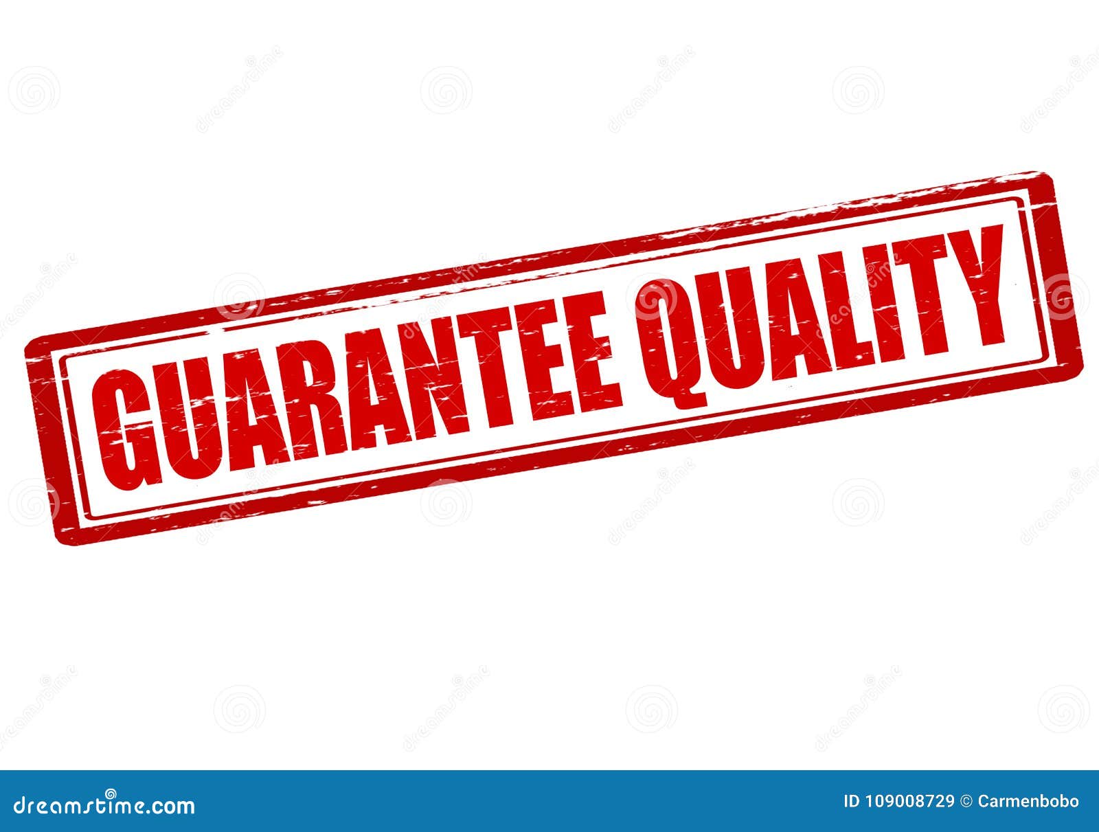 Guarantee quality stock illustration. Illustration of grunge - 109008729