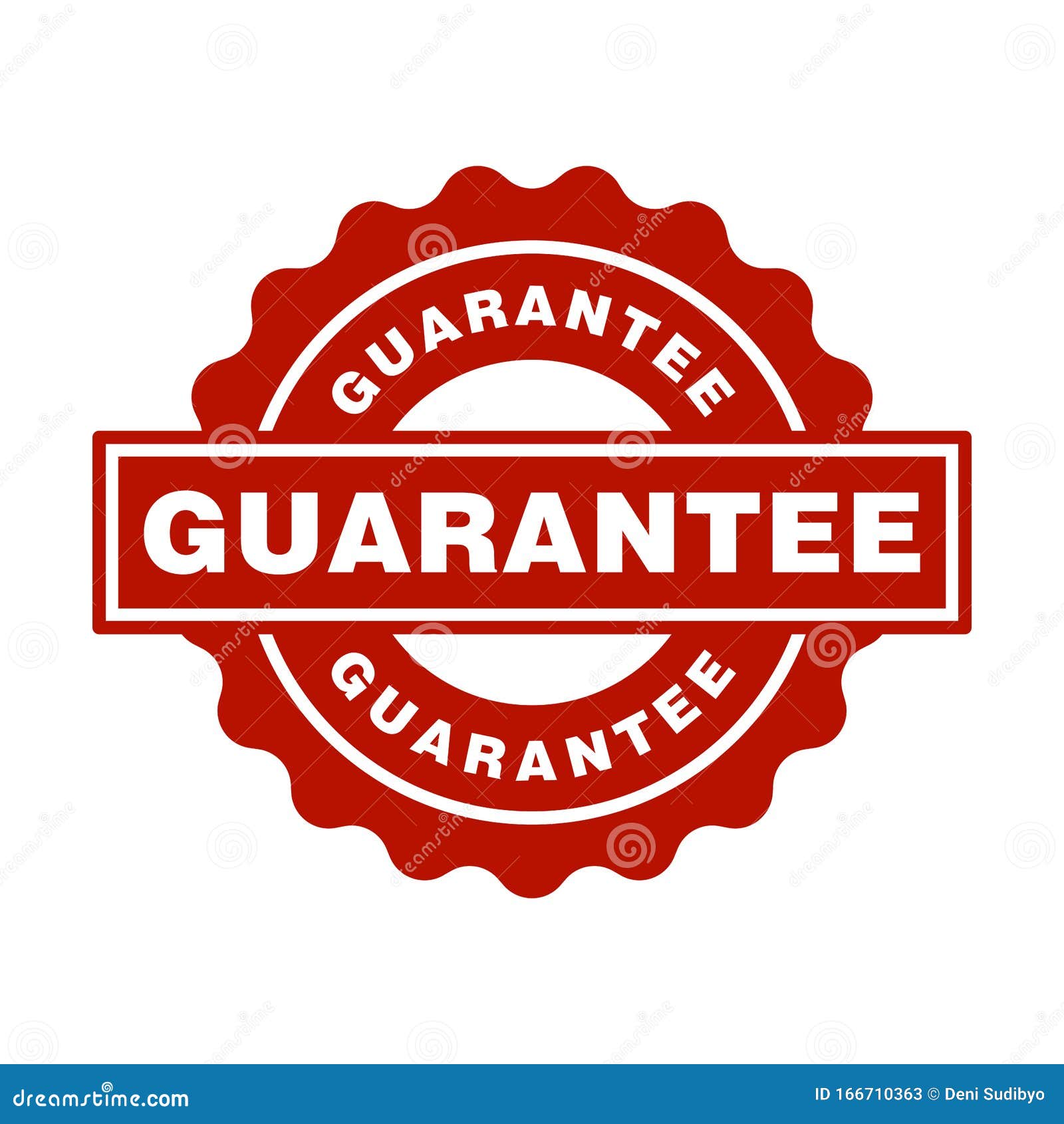 Guarantee Rubber Stamp Icon Vector Stock Vector - Illustration of ...