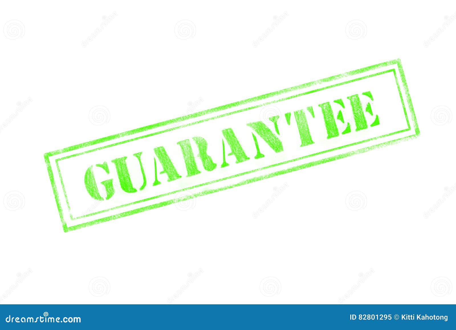 `GUARANTEE` Rubber Stamp Over a White Background Stock Illustration ...