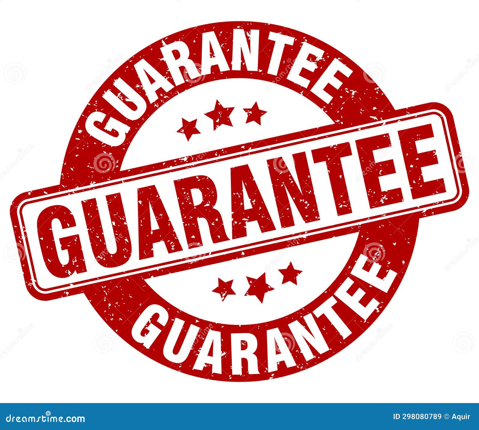 Guarantee Stamp. Guarantee Label. Round Grunge Sign Stock Vector ...