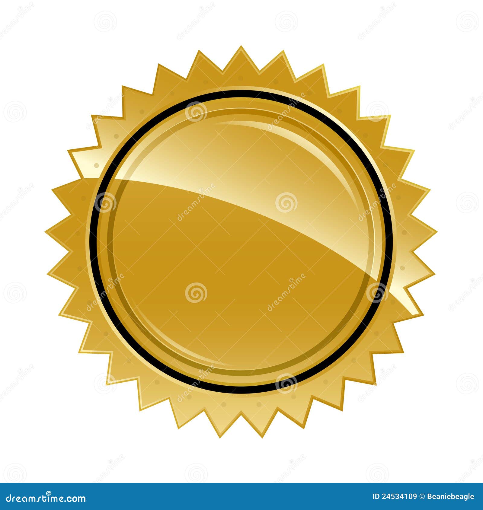 Guarantee Sticker stock vector. Illustration of clipart - 24534109