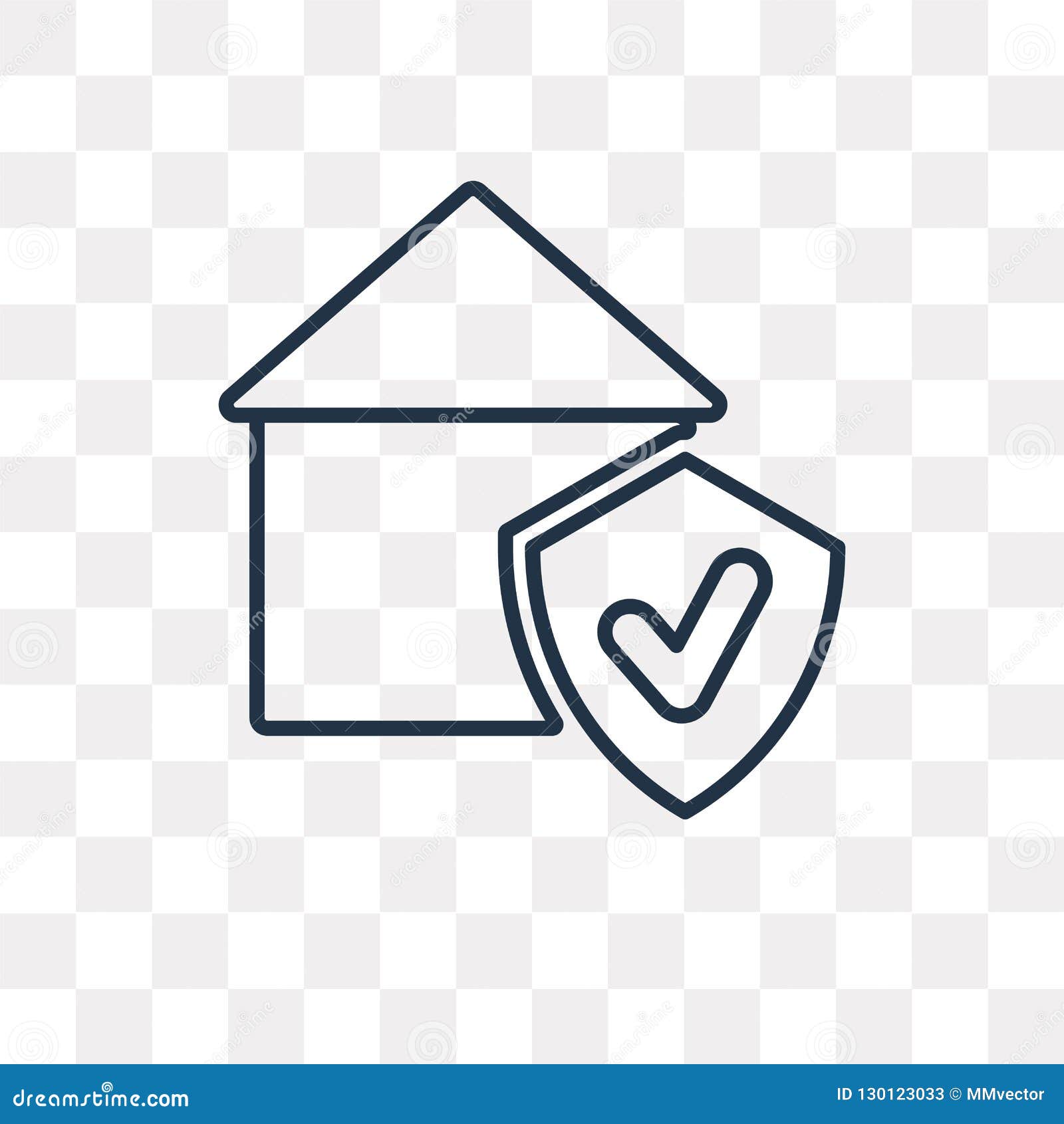 Guarantee Vector Icon Isolated on Transparent Background, Linear Stock ...