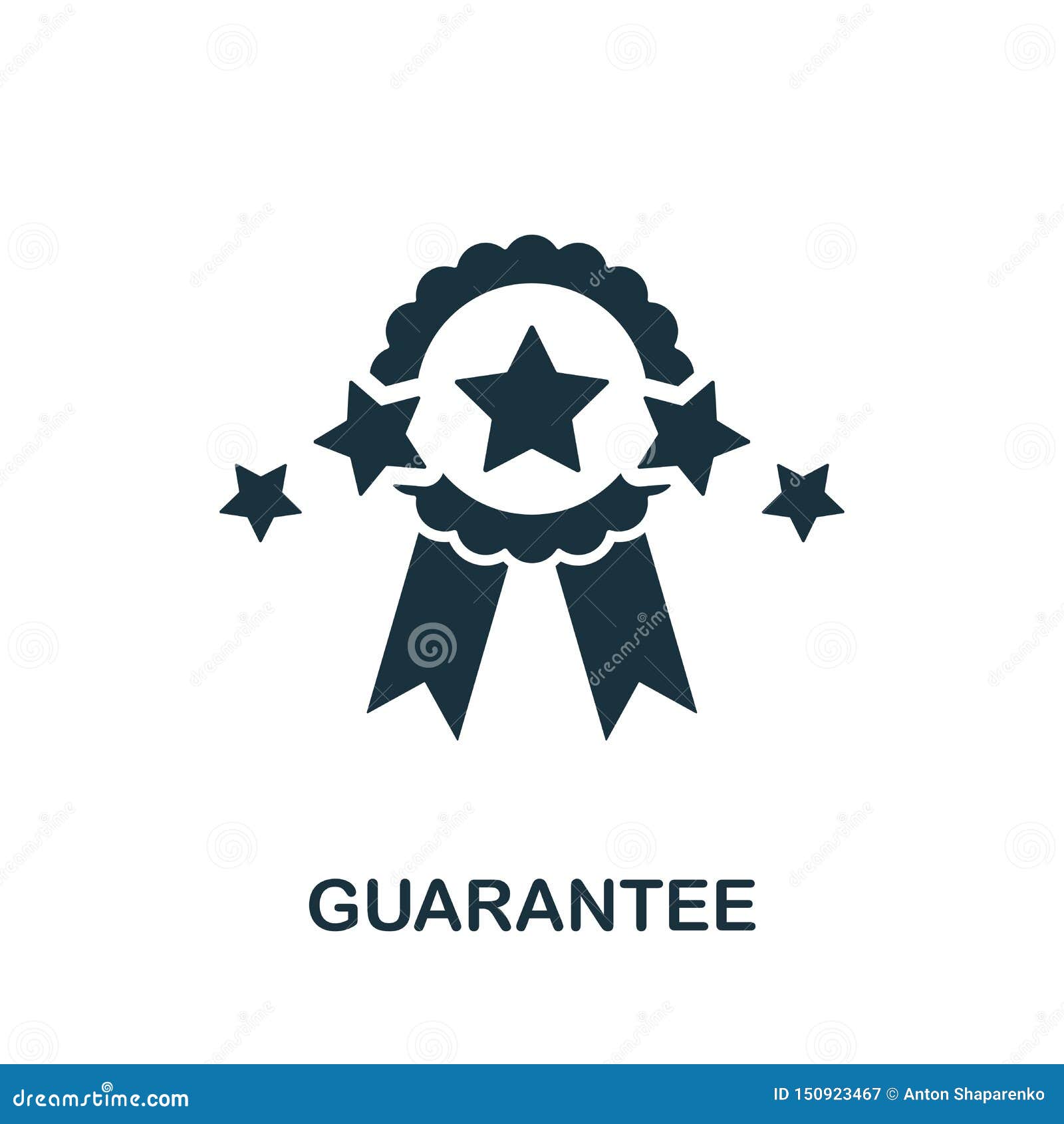 Guarantee Vector Icon Symbol. Creative Sign from Quality Control Icons ...
