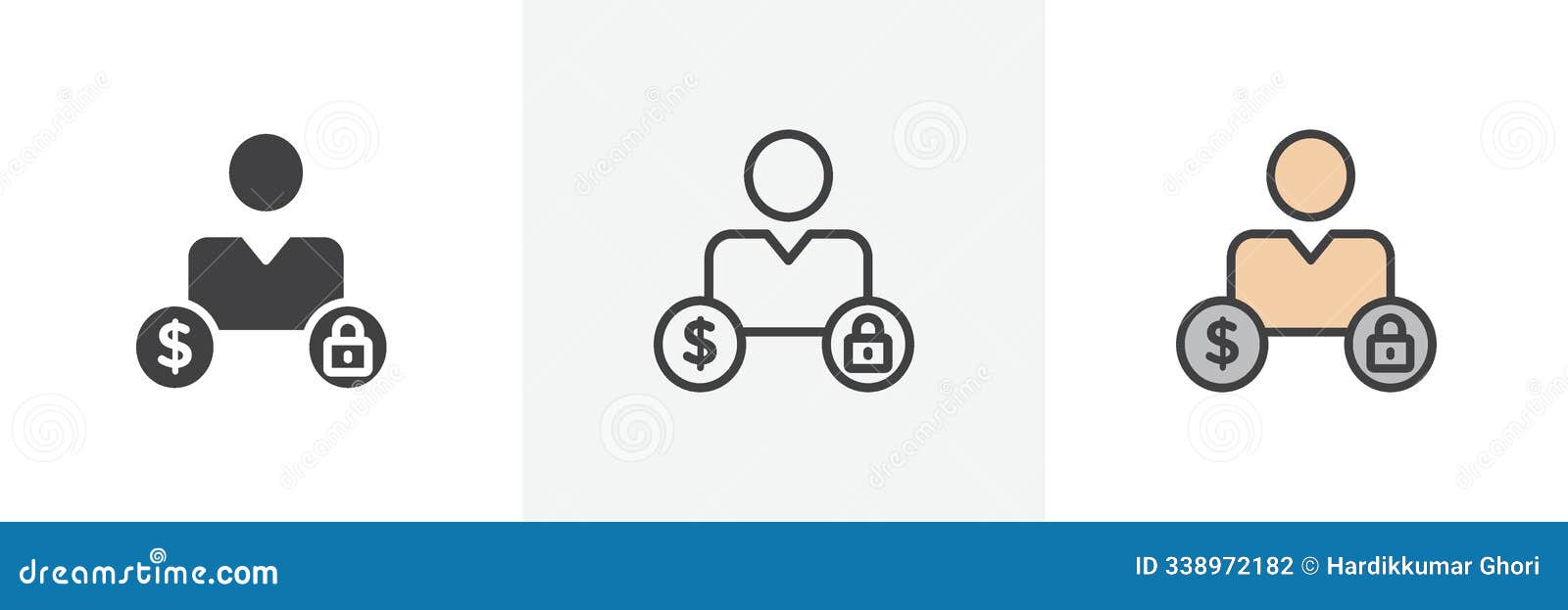 Guarantor Icon. Simple Element Illustration. Isolated Trendy Filled ...