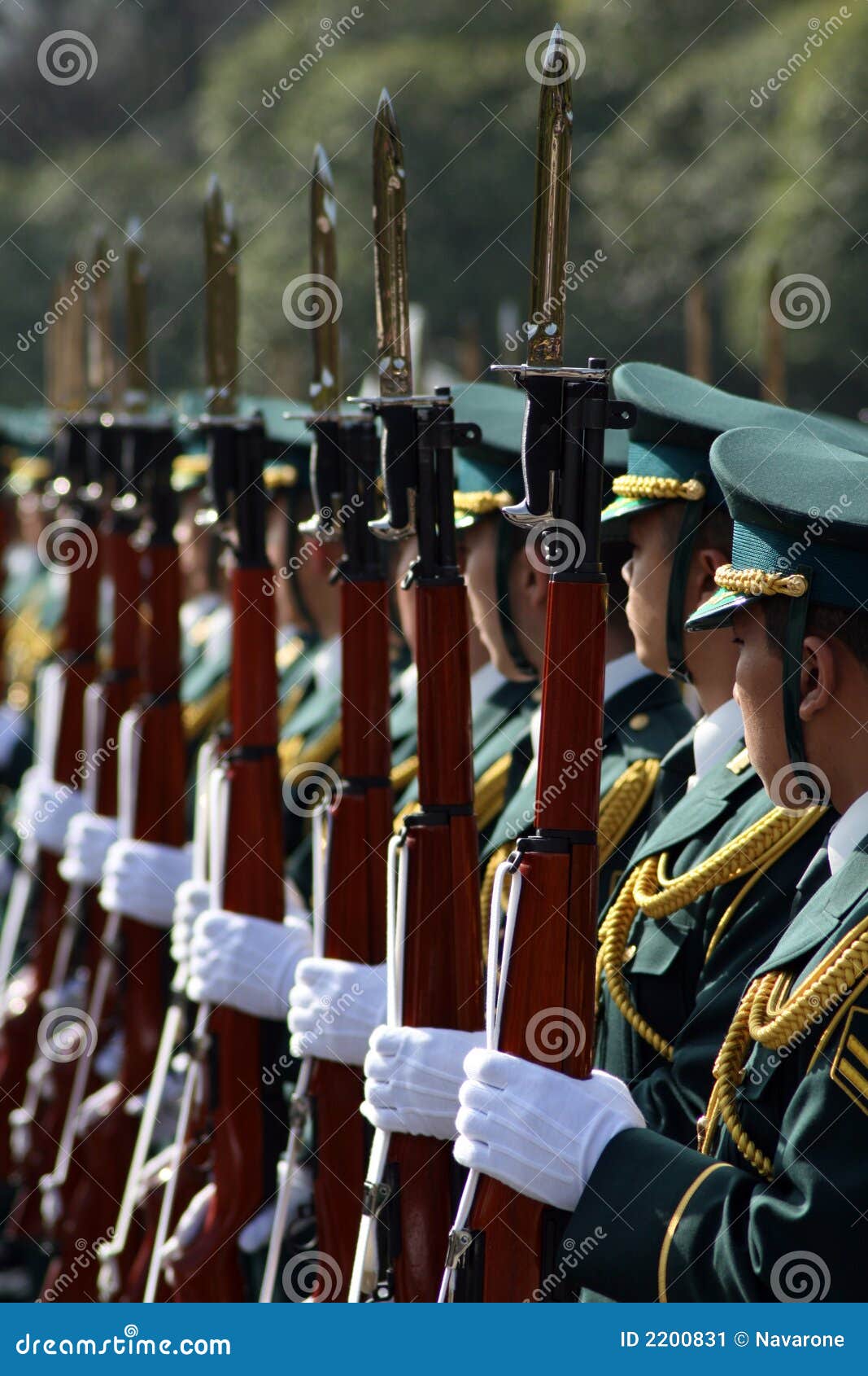 Guard stock image. Image of parading, japanese, uniform - 2200831