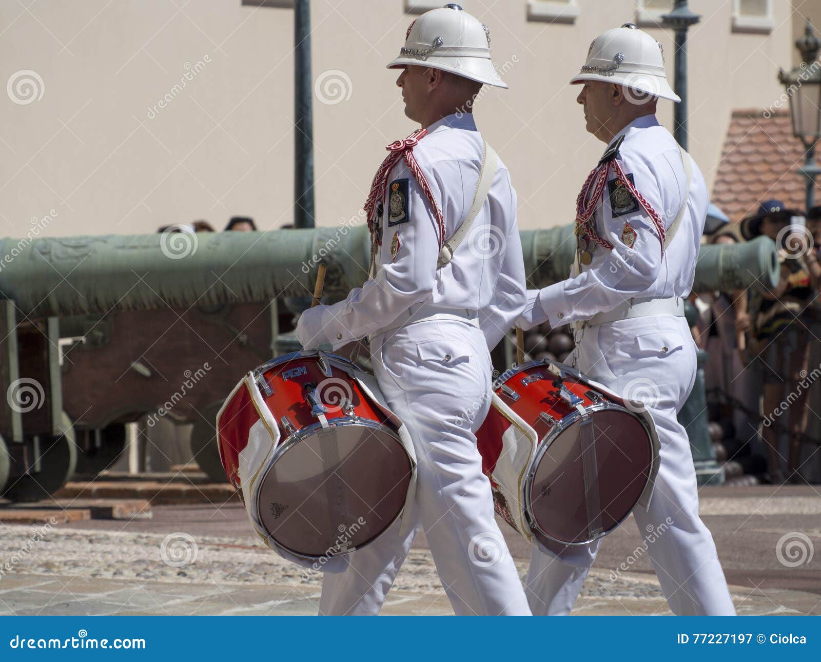 Guard Change at Prince S Palace of Monaco Editorial Photography - Image ...