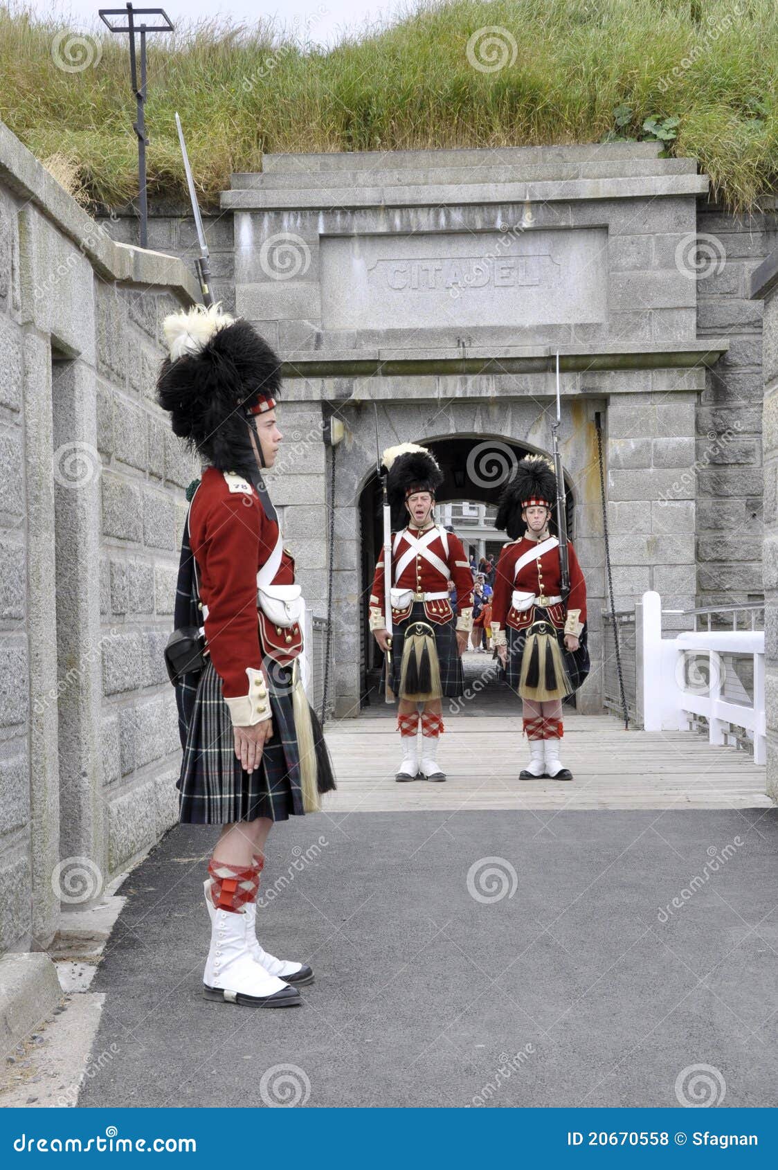 Guard changing editorial stock photo. Image of halifax - 20670558