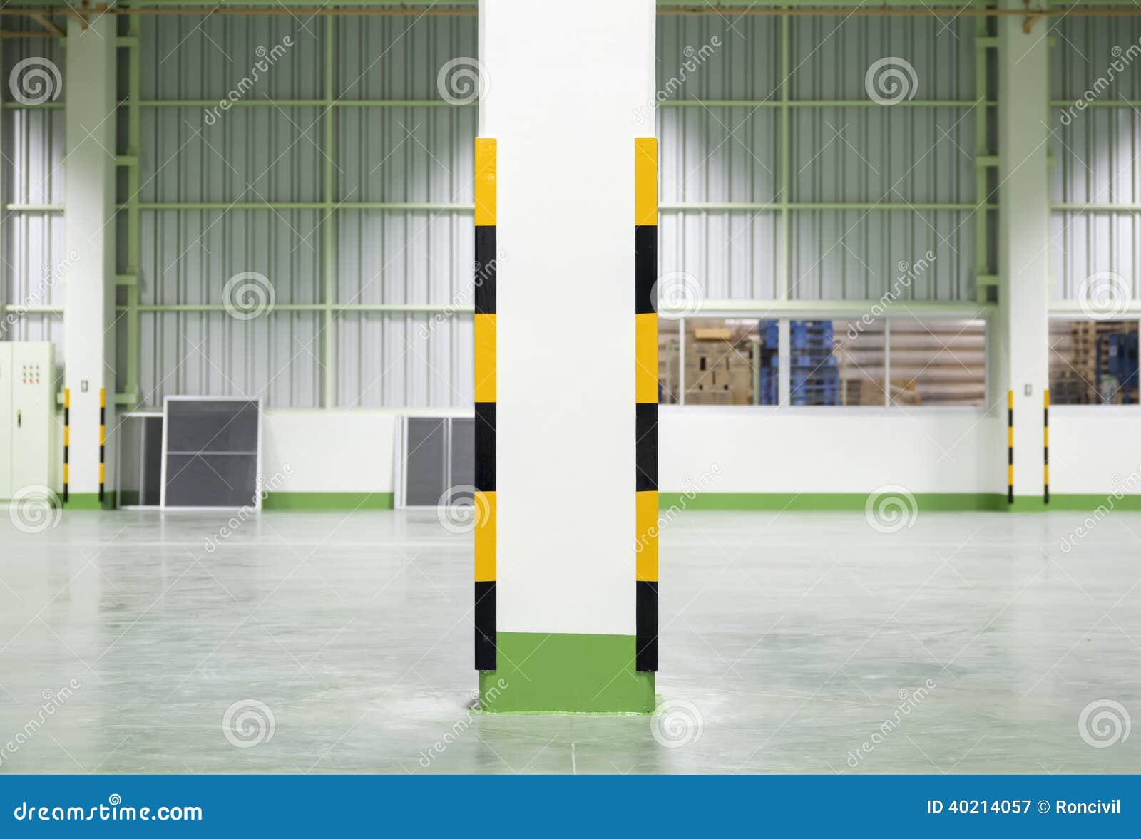 Guard stock image. Image of concrete, border, angle, post - 40214057