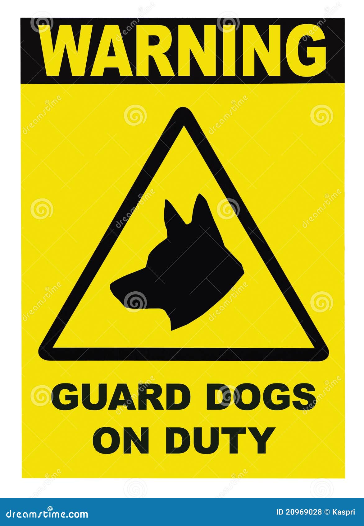 Guard Dogs Patrol on Duty Signage Stock Photo - Image of restricted ... Guard Dogs Patrol on Duty Signage Stock Photo - Image of restricted ...