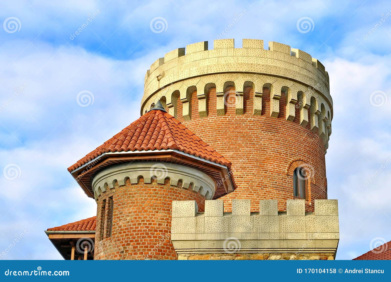 Fort Tower stock photo. Image of fortress, bucharest - 170104158