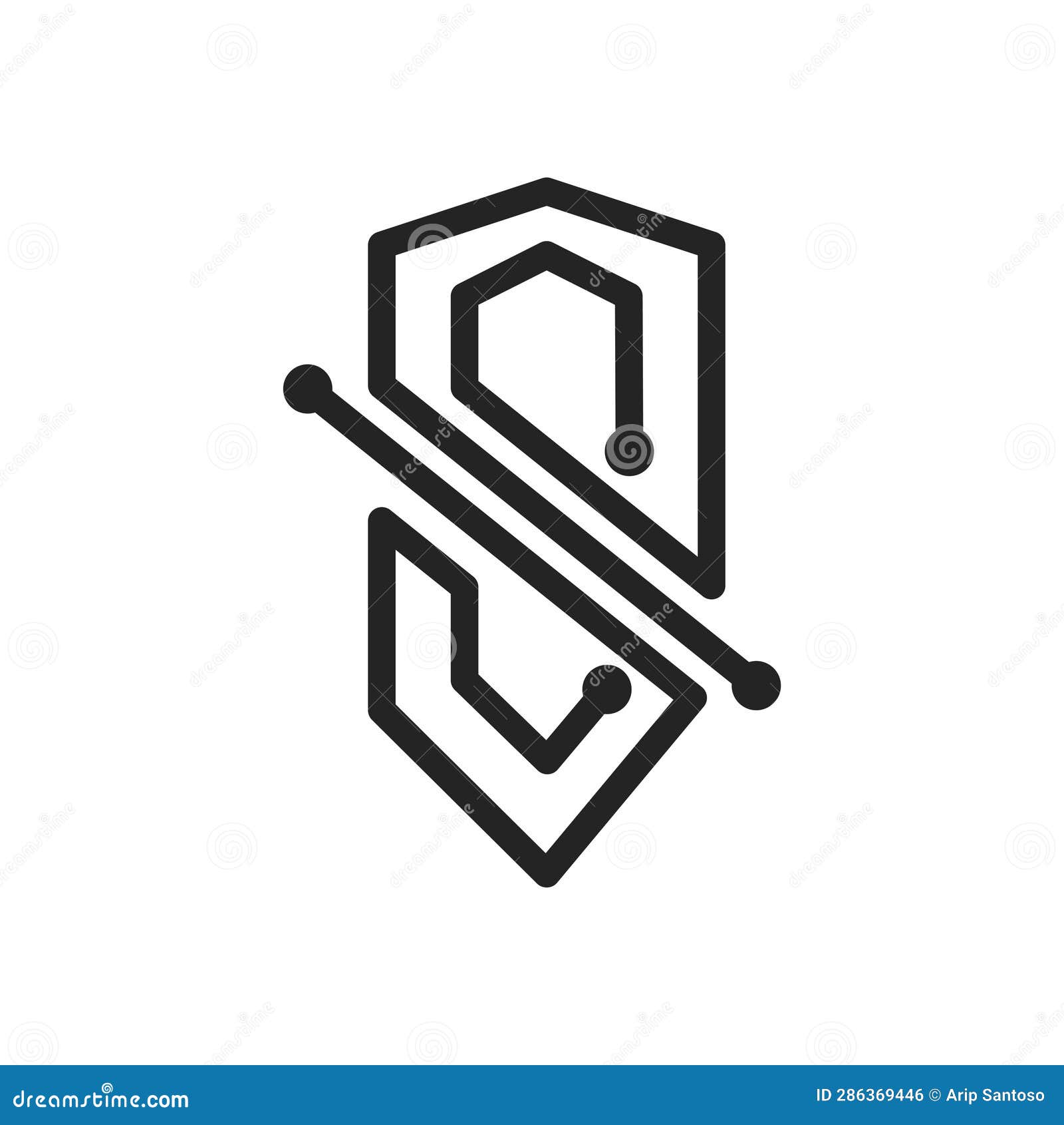 Guard Logo Template. Icon Illustration Brand Identity. Isolated and ...