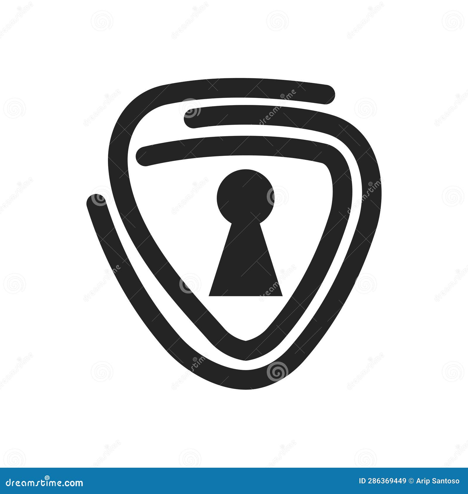 Guard Logo Template. Icon Illustration Brand Identity. Isolated and ...