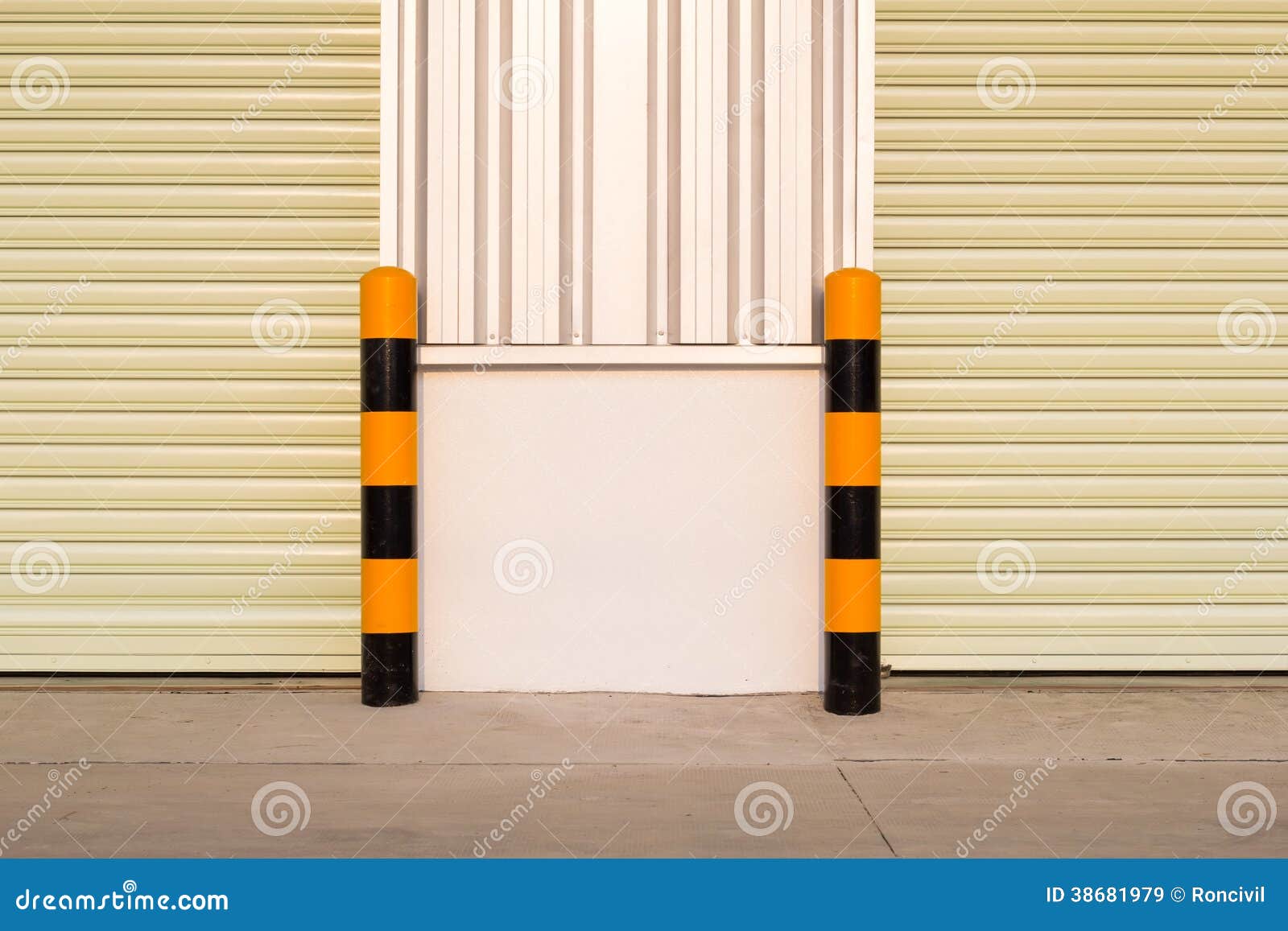 Guard post stock image. Image of permit, industry, column - 38681979