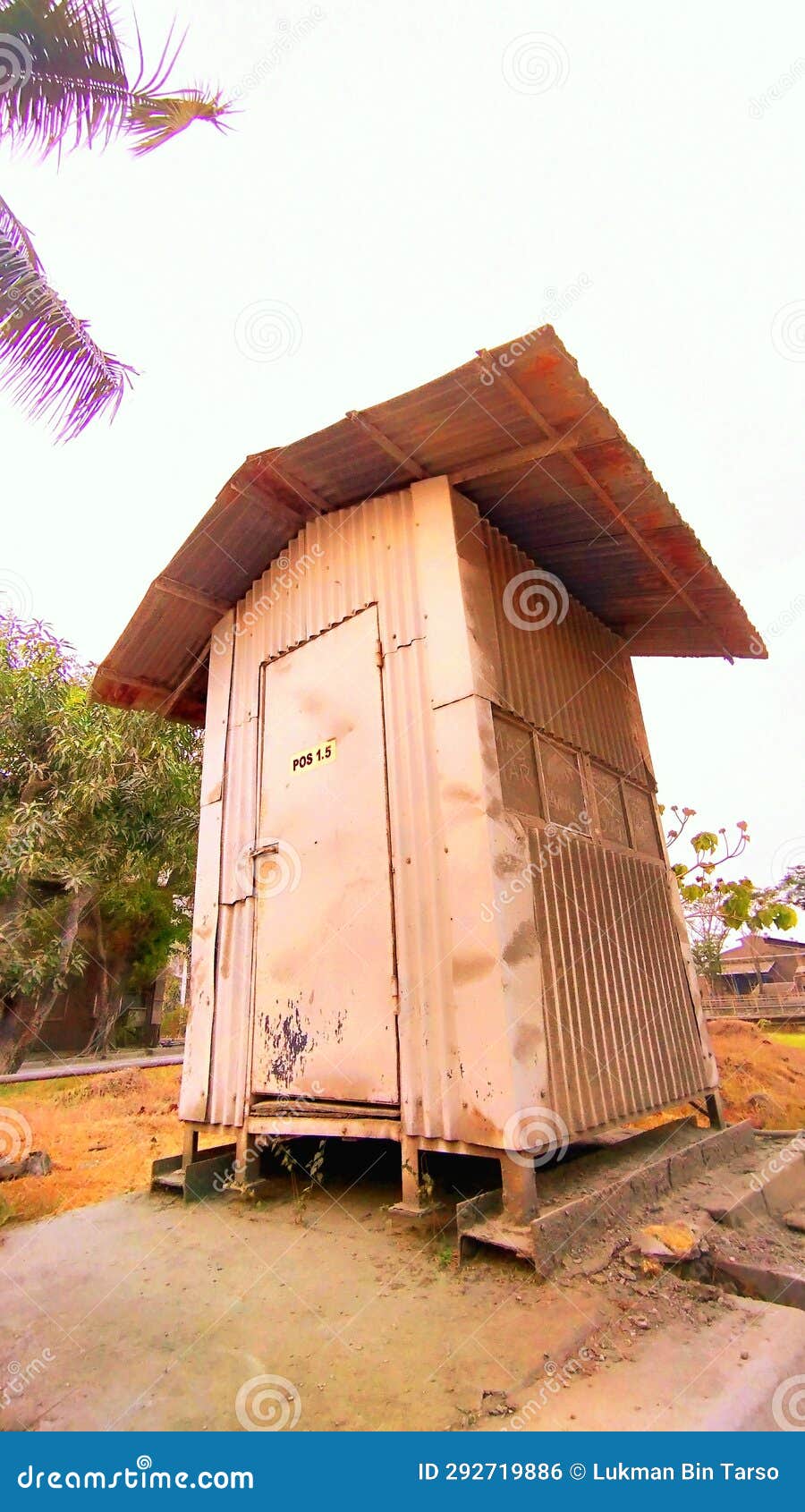Guard Post or Security Guard Post Stock Photo - Image of wall, guard ...