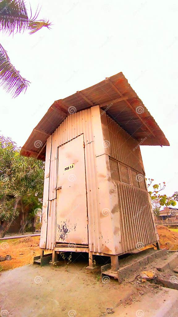 Guard Post or Security Guard Post Stock Photo - Image of wall, guard ...