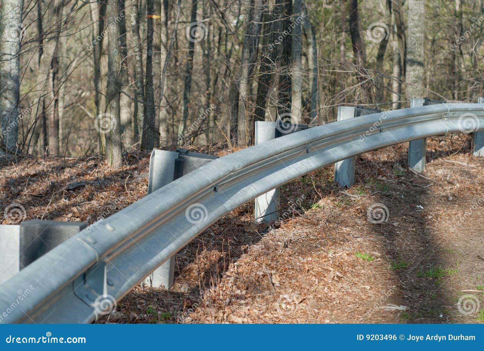 Guard rail stock photo. Image of landscape, created, railing - 9203496