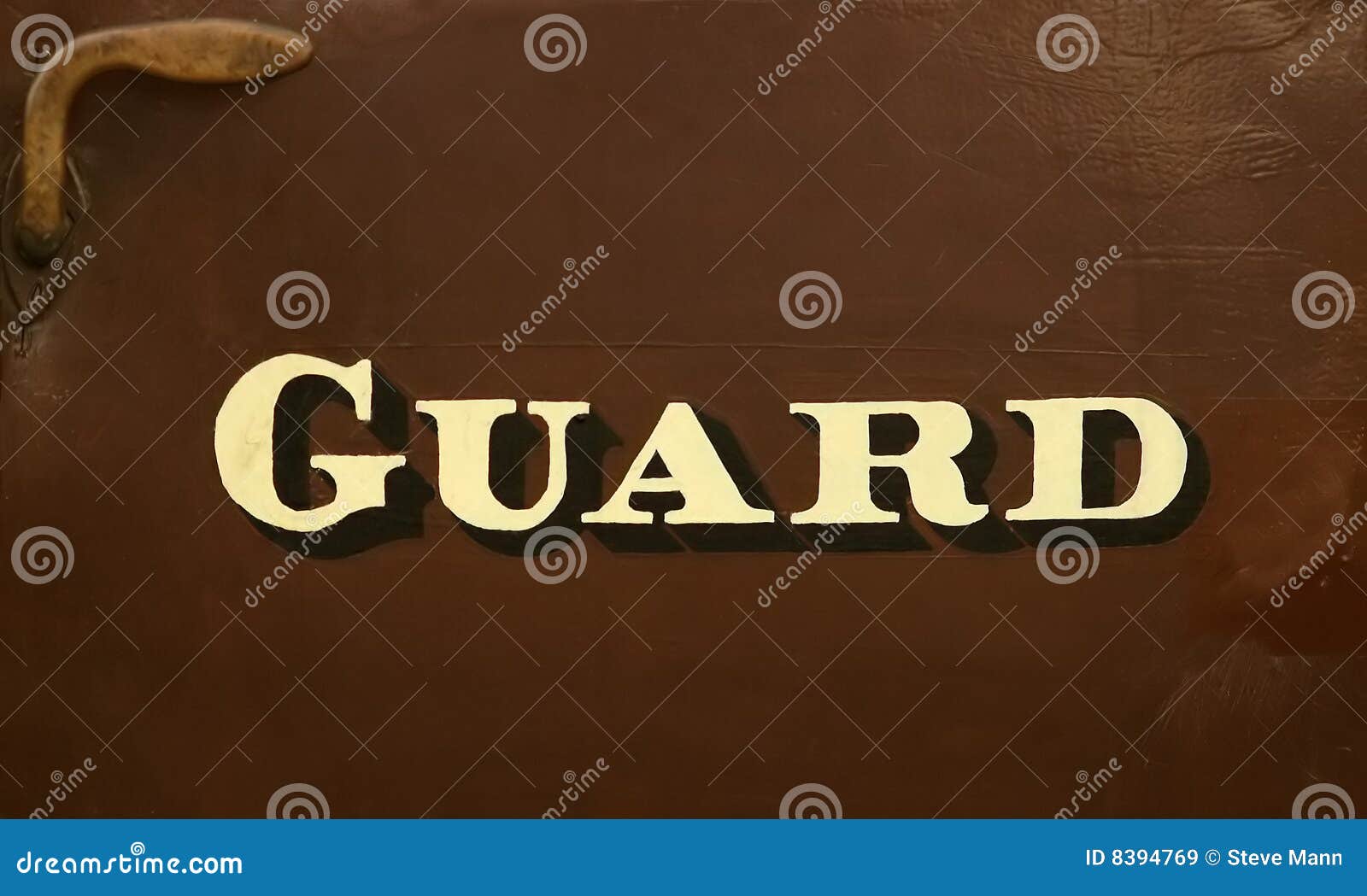 Guard sign stock image. Image of security, safety, watchman - 8394769