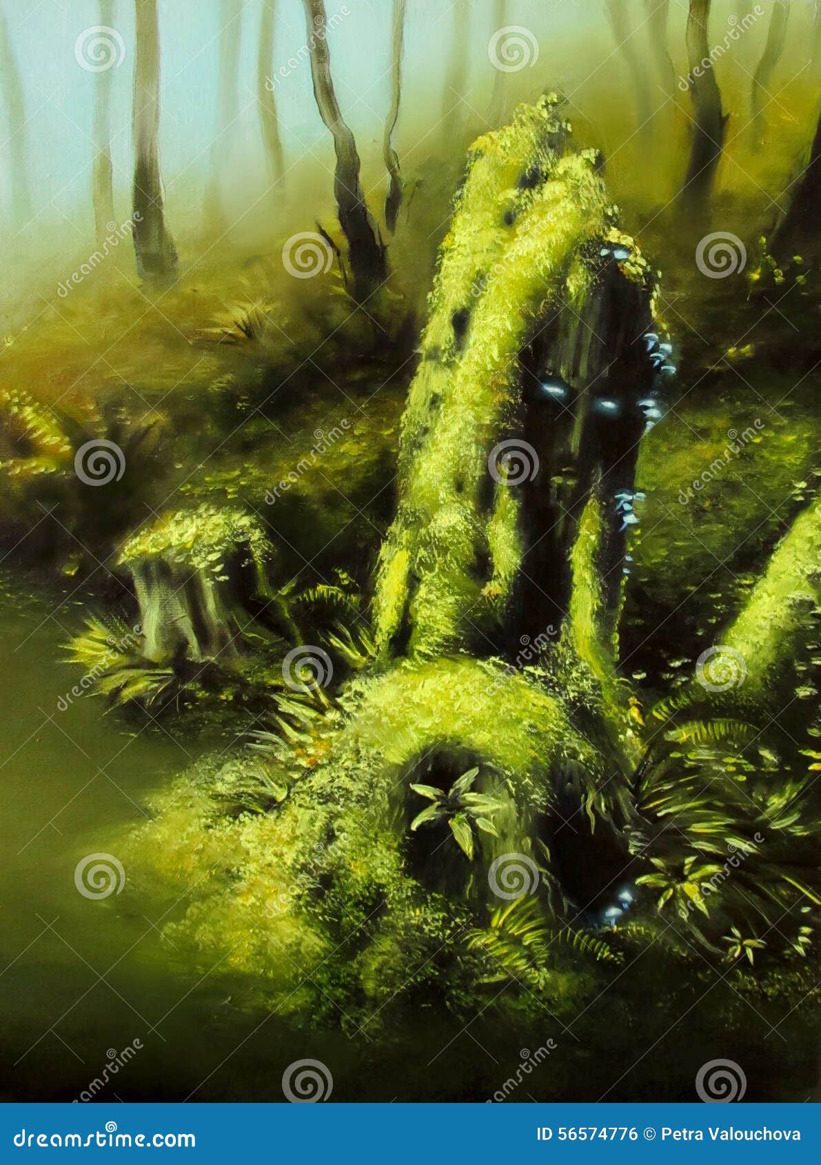 Guard of swamp stock illustration. Illustration of fantasy - 56574776