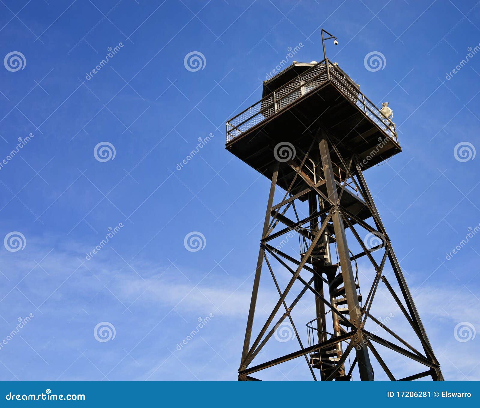 Guard Tower stock image. Image of bridge, prisoner, high - 17206281