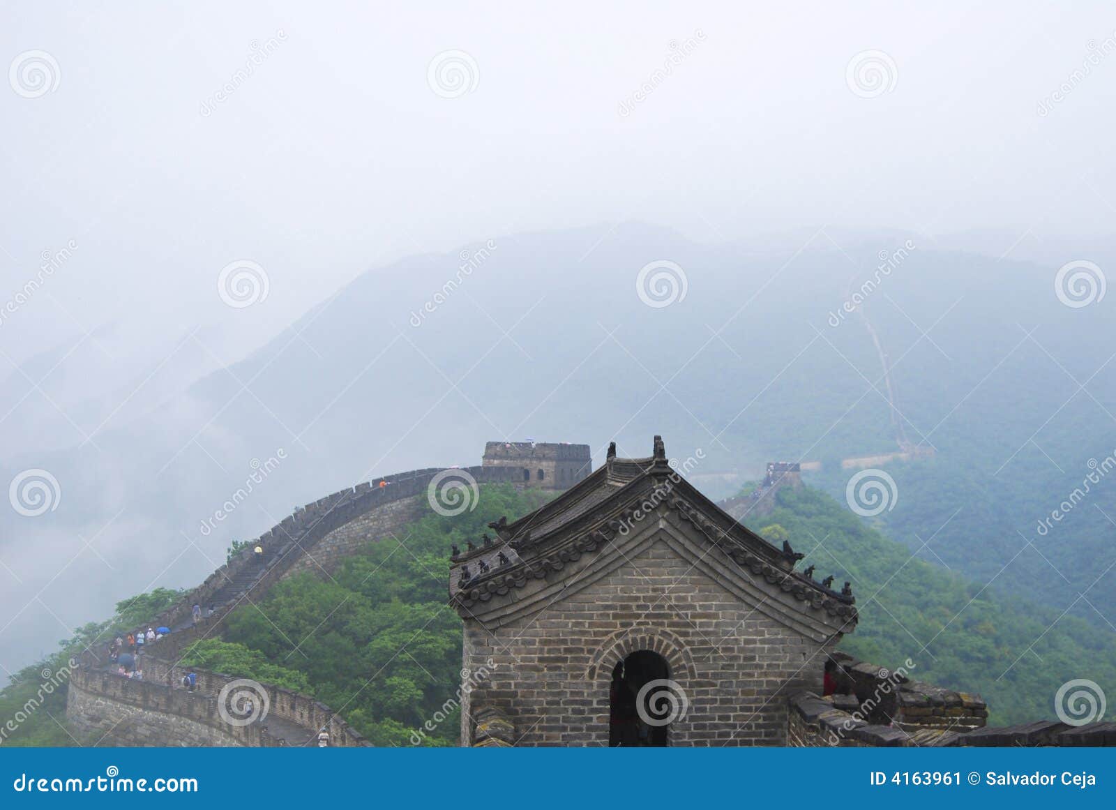 Guard Tower, Great Wall stock image. Image of monument - 4163961