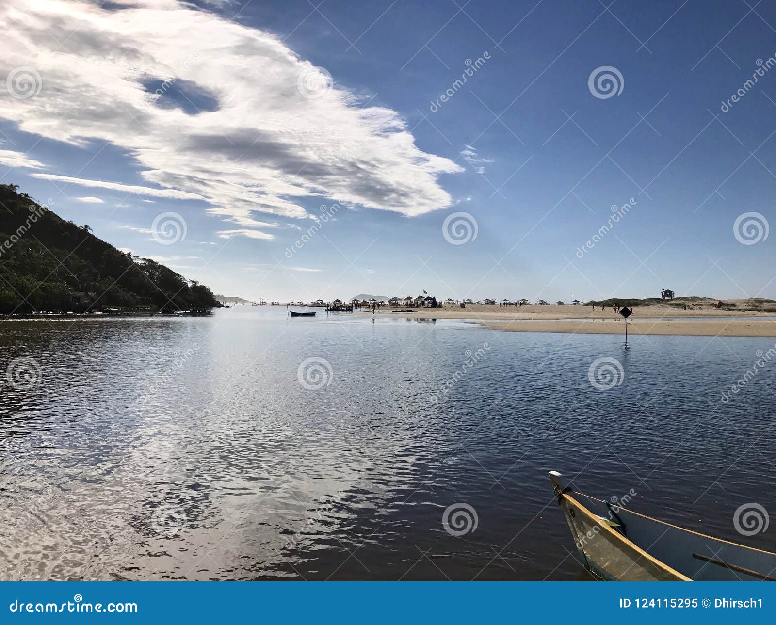Guarda do Embau beach stock image. Image of surf, guarda - 124115295