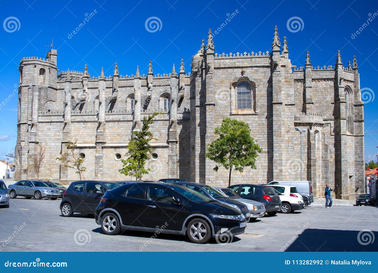 Guarda, PORTUGAL - 14. September 2017: Kathedrale Von Guarda ...