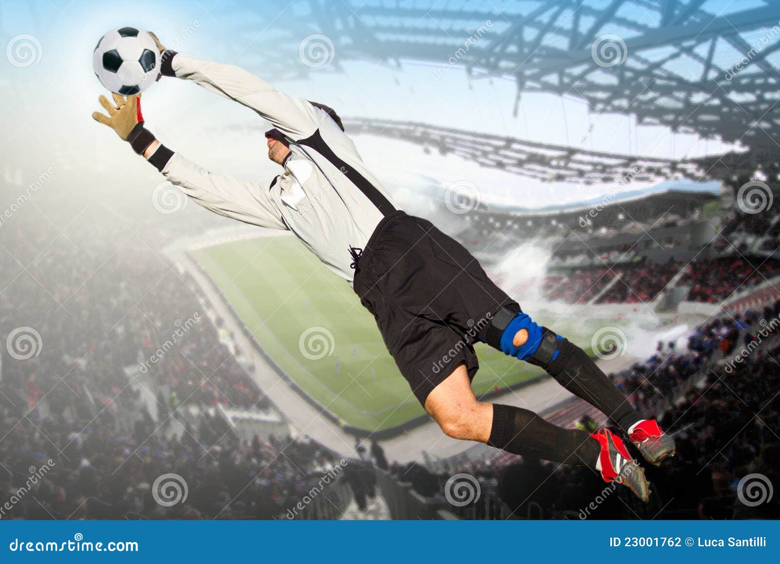 Guarda-redes foto de stock. Imagem de jogar, adulto, sapata - 23001762