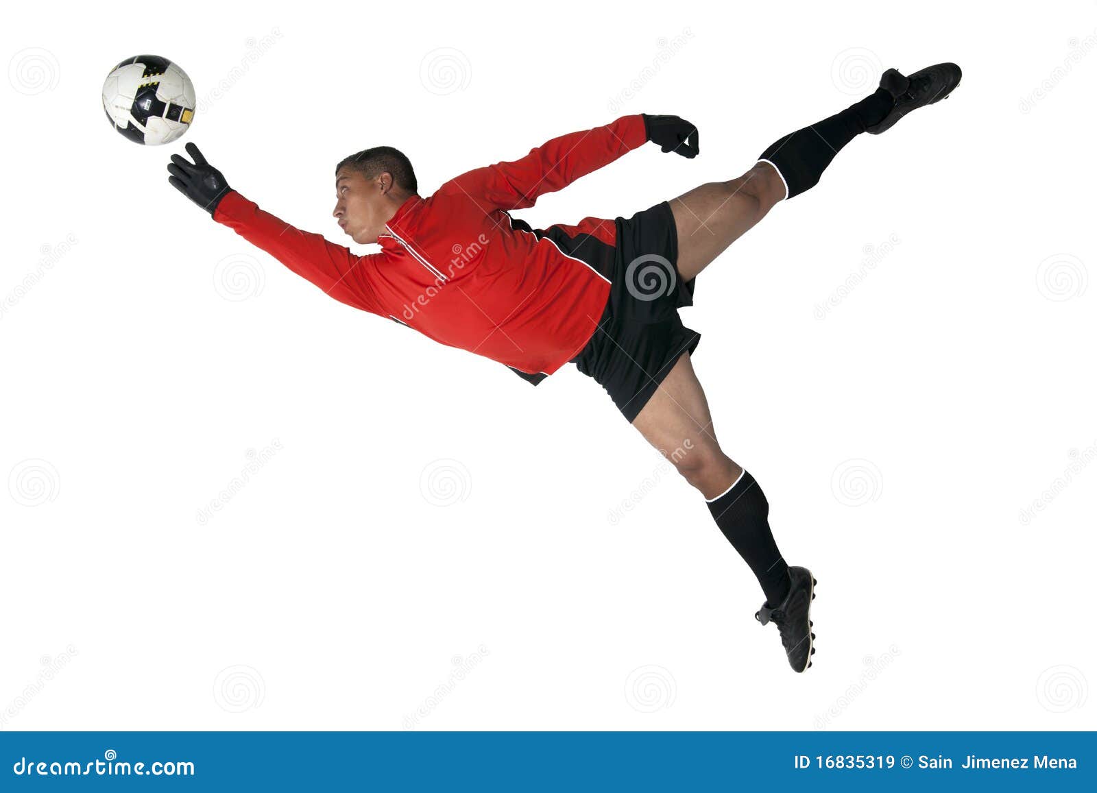 Guarda-redes do futebol imagem de stock. Imagem de homens - 16835319
