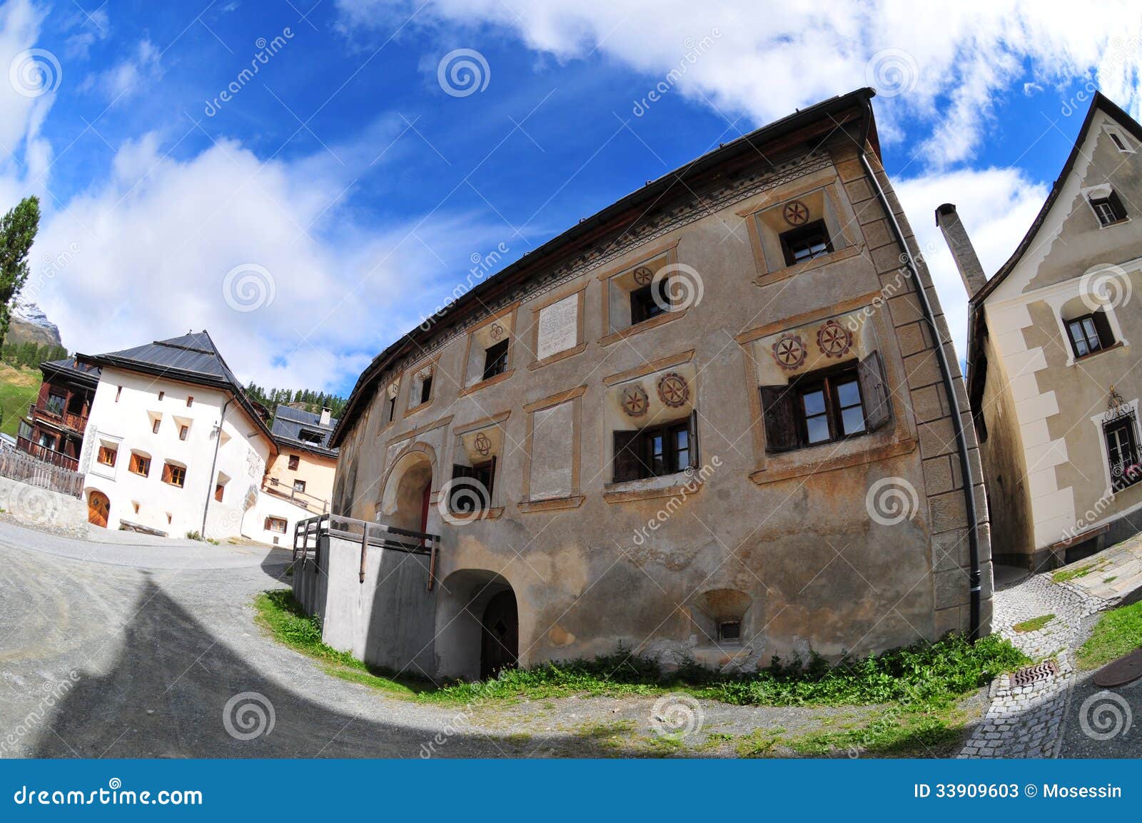Guarda village stock image. Image of guarda, landscape - 33909603