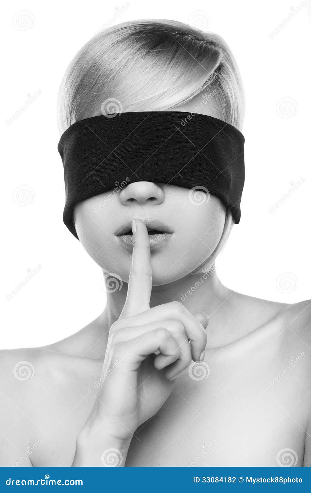 Guarde el silencio. foto de archivo. Imagen de lindo - 33084182