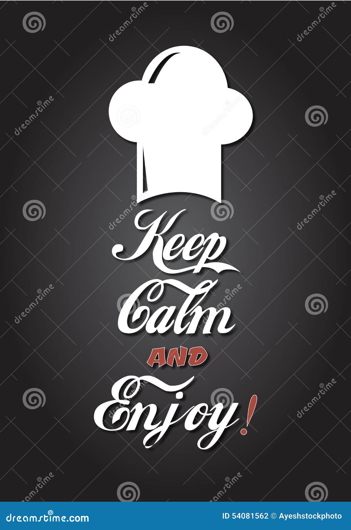 Guarde la calma y goce stock de ilustración. Ilustración de goce - 54081562