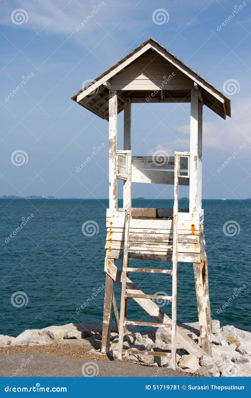 Guardhouse stock image. Image of white, guardhouse, shore - 51719781