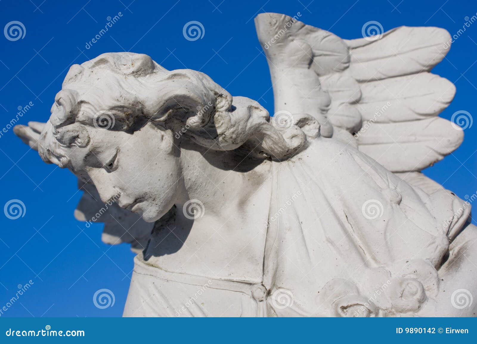 Guardian angel stock photo. Image of stone, wings, guardian - 9890142