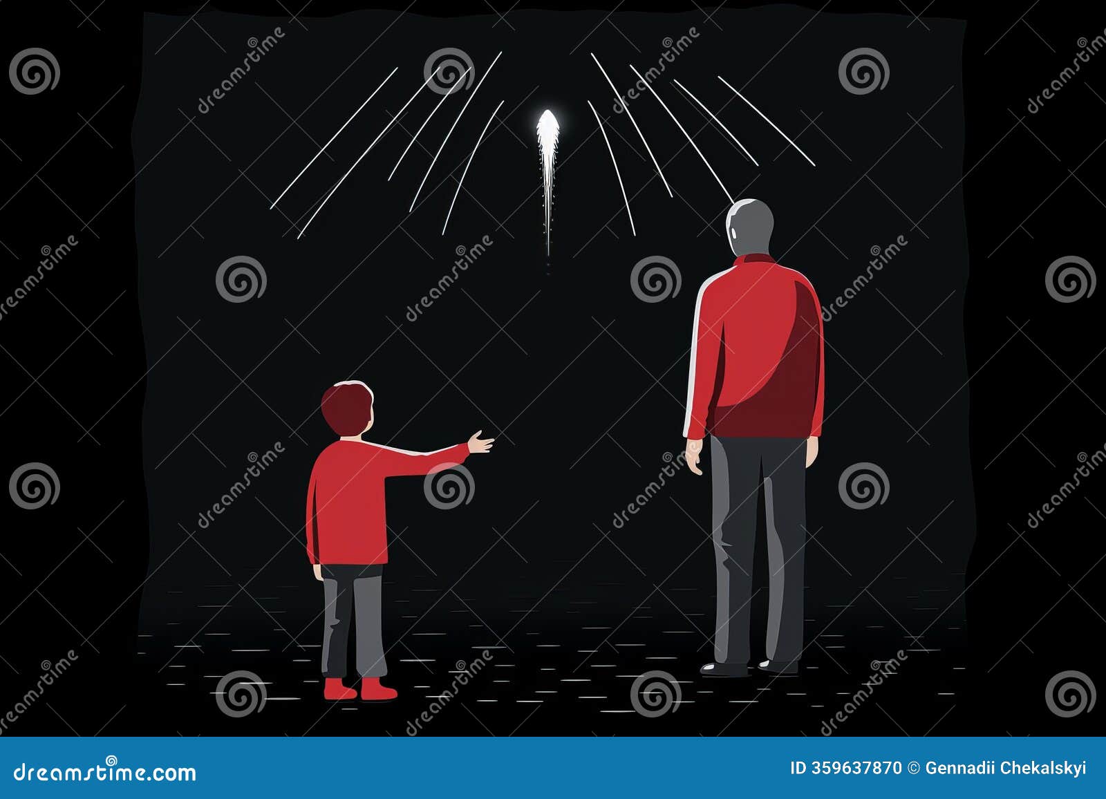 Guardian Angel Protecting a Vulnerable Person with Open Wings and a ...