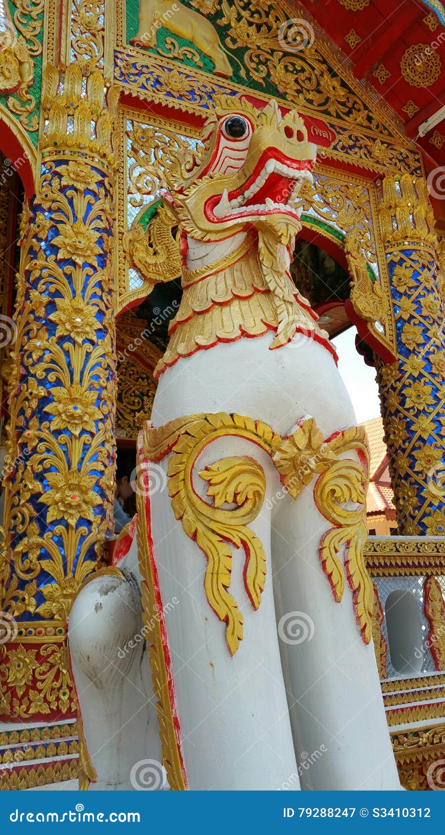 Guardian creature stock image. Image of creature, beautiful - 79288247